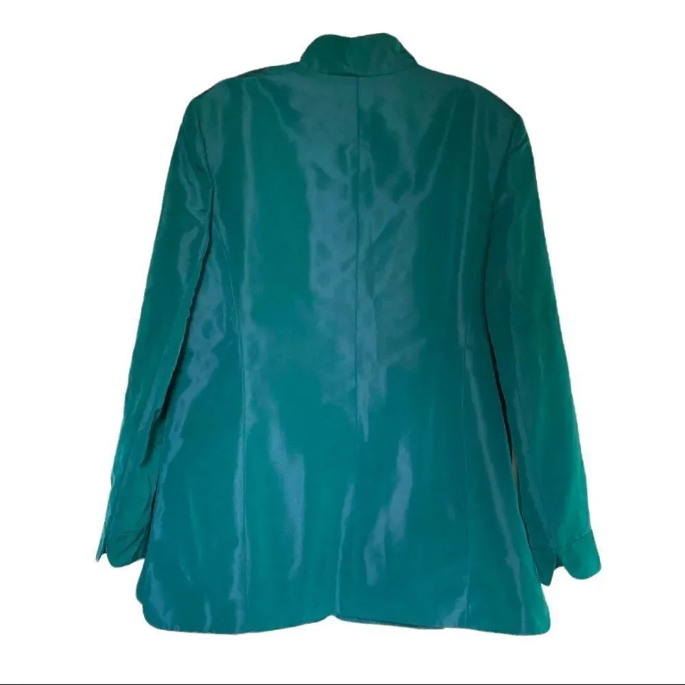Ellen Tracy | Jackets & Coats | Vintage Linda Allard Ellen Tracy Teal ...